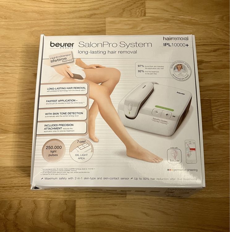 Dauerhafte Haarentfernung: Beurer Salon Pro System IPL10000+ | Kaufen ...