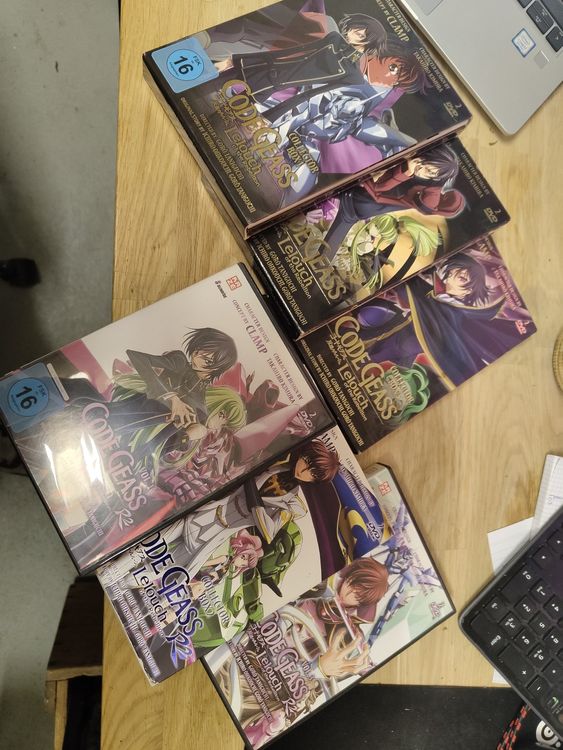 Anime Code Geass DVD Collection - Collector Box 1,2,3 usw | Kaufen auf ...