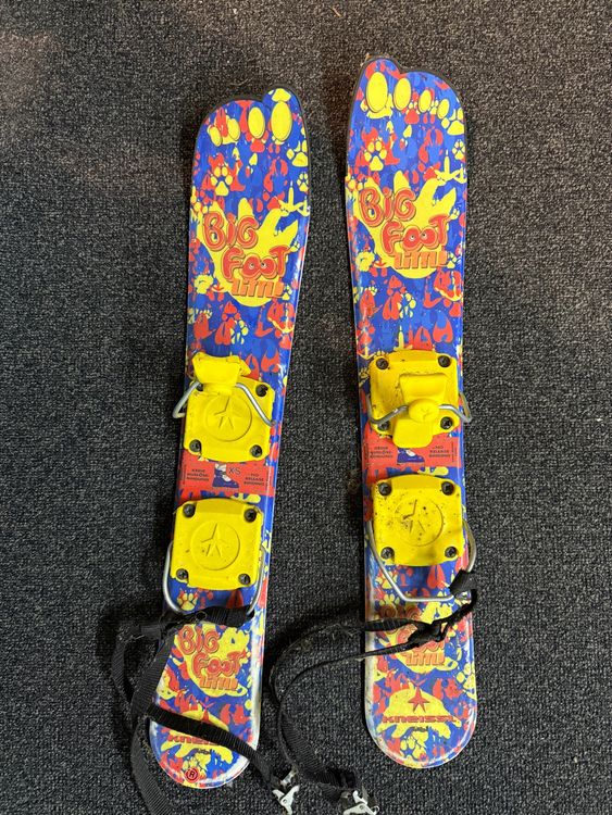 Big Foot Mini-Ski von Kneissl – XS Bindung – Original (Gebraucht) in Frauenfeld für CHF 40 – nur ...