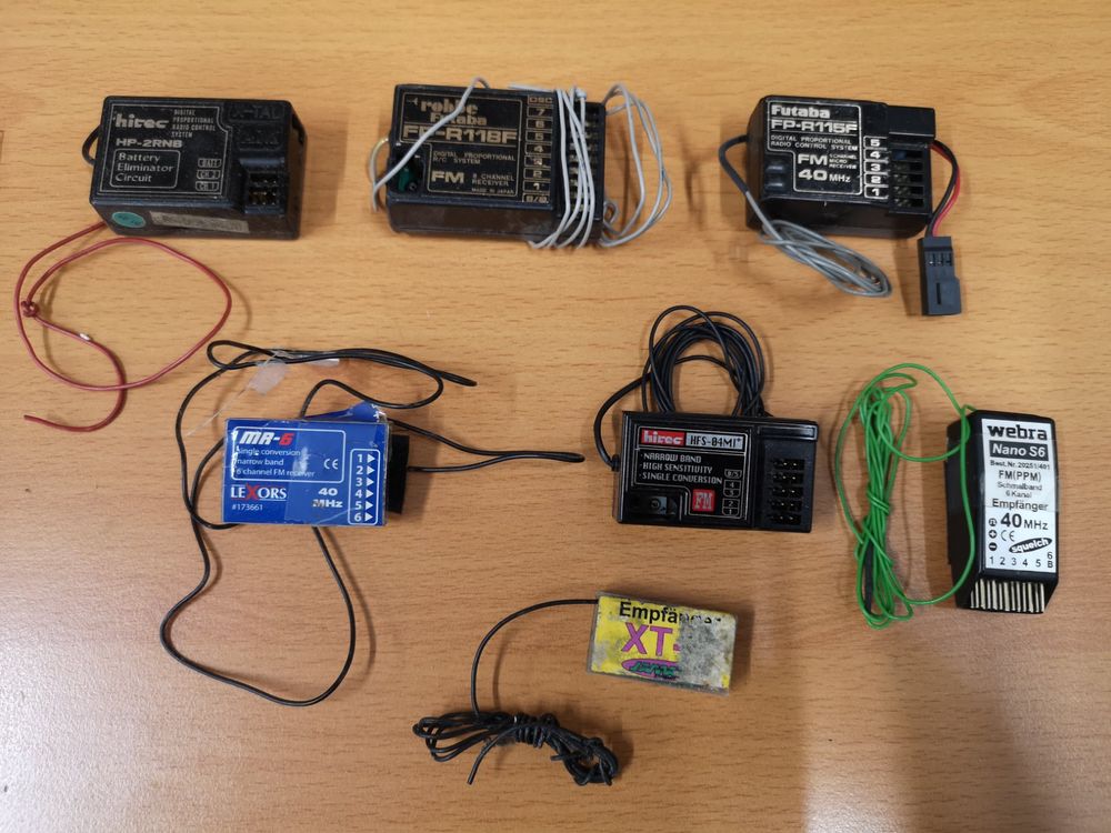 Grosses RC 40MHz Empfänger Set ab 1Fr!!! (Gebraucht) in Frauenfeld für CHF 17 – mit Lieferung ...