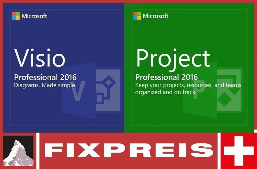 Visio & Project 2016 Professional Bundle | Kaufen auf Ricardo