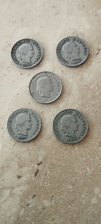 5 Rappen x 5 | Kaufen auf Ricardo