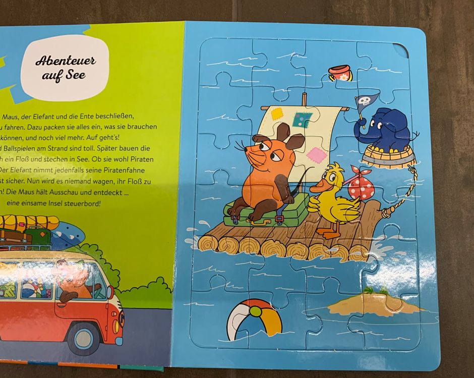 Puzzle Set Sandmänchen, Die Sendung mit der Maus, Ministeps (Gebraucht ...