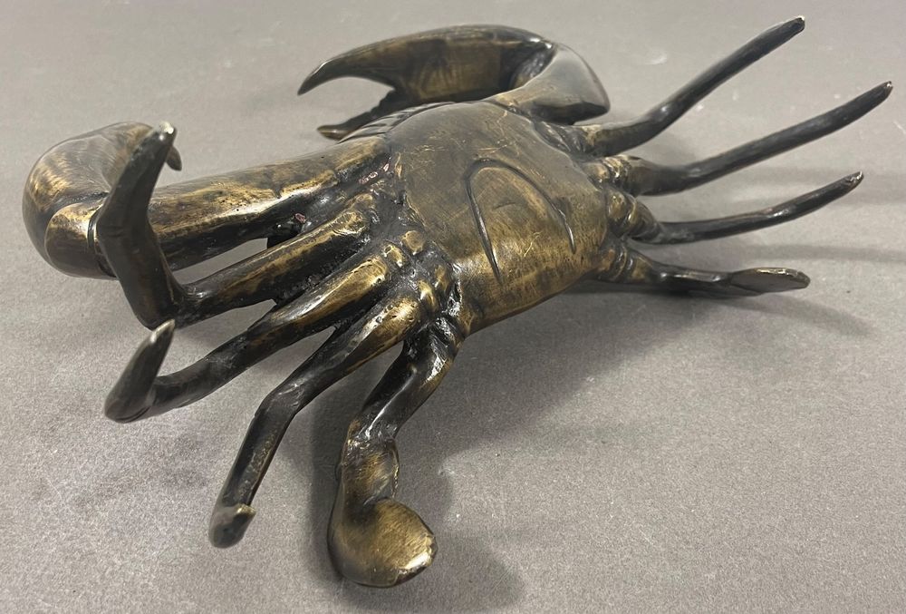 Krebs Skulptur aus Bronze (Gebraucht) in Root für CHF 125 – mit Lieferung auf Ricardo kaufen