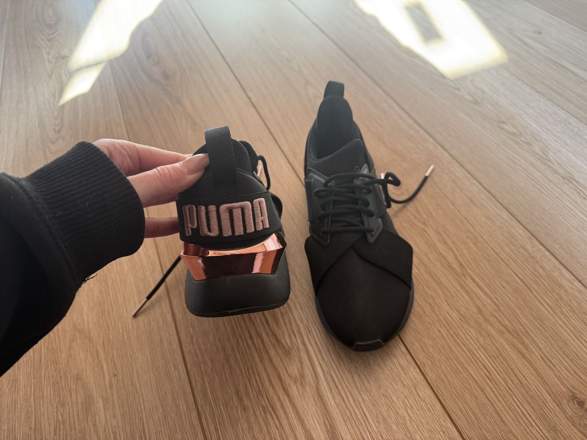 Puma Muse Metal Noir Rose Doré (37.5) (Gebraucht) in Grand-Lancy für ...