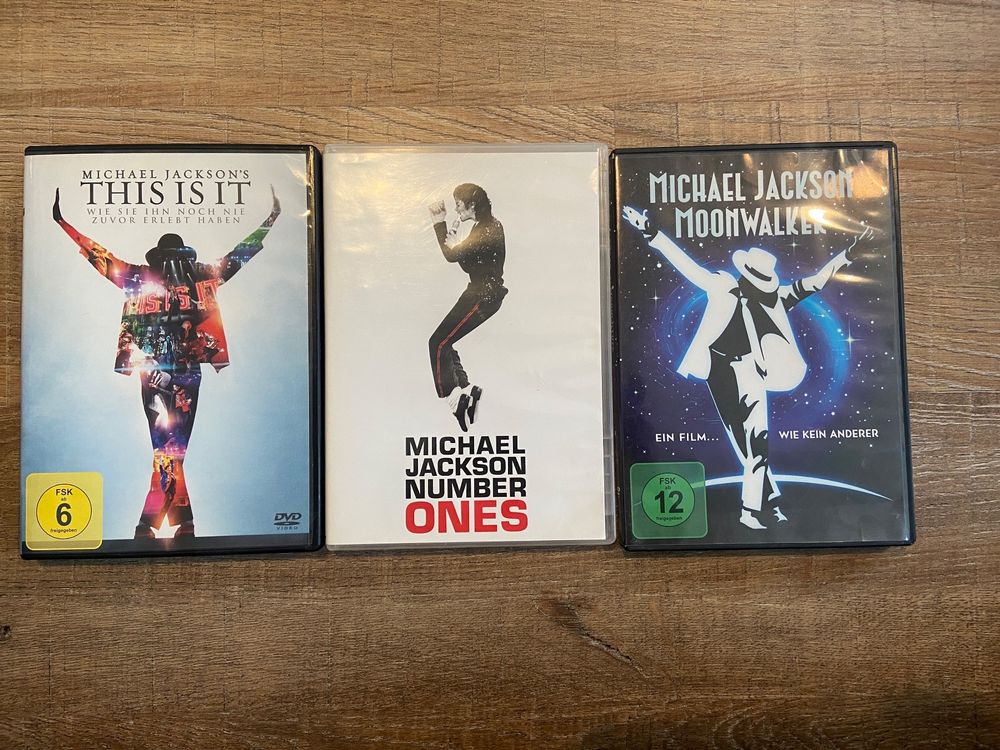 3 Michael Jackson DVDs | Kaufen auf Ricardo