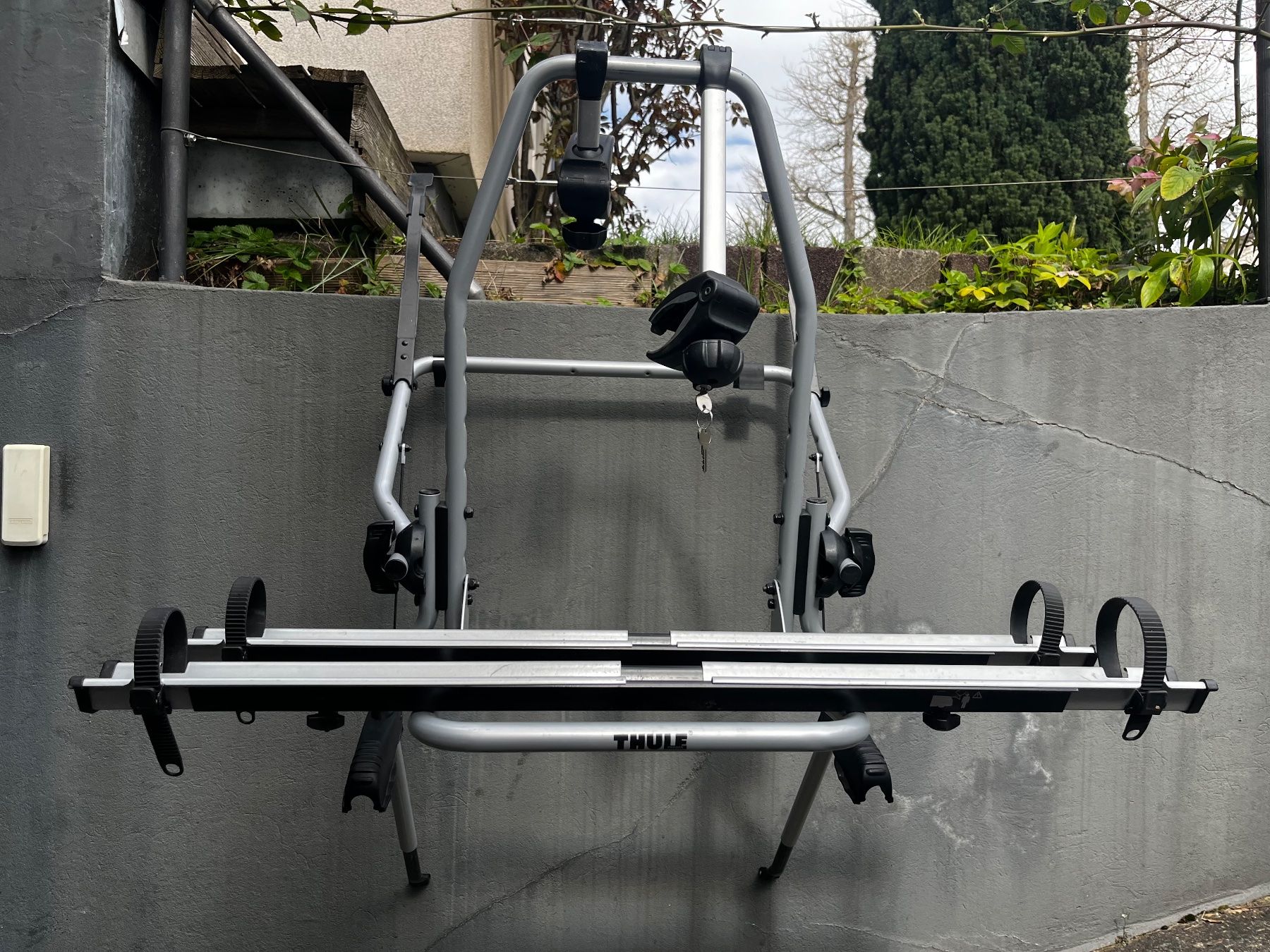 Veloträger Thule ClipOn High 9106 für 2 Velos an Heckklappe (Gebraucht ...