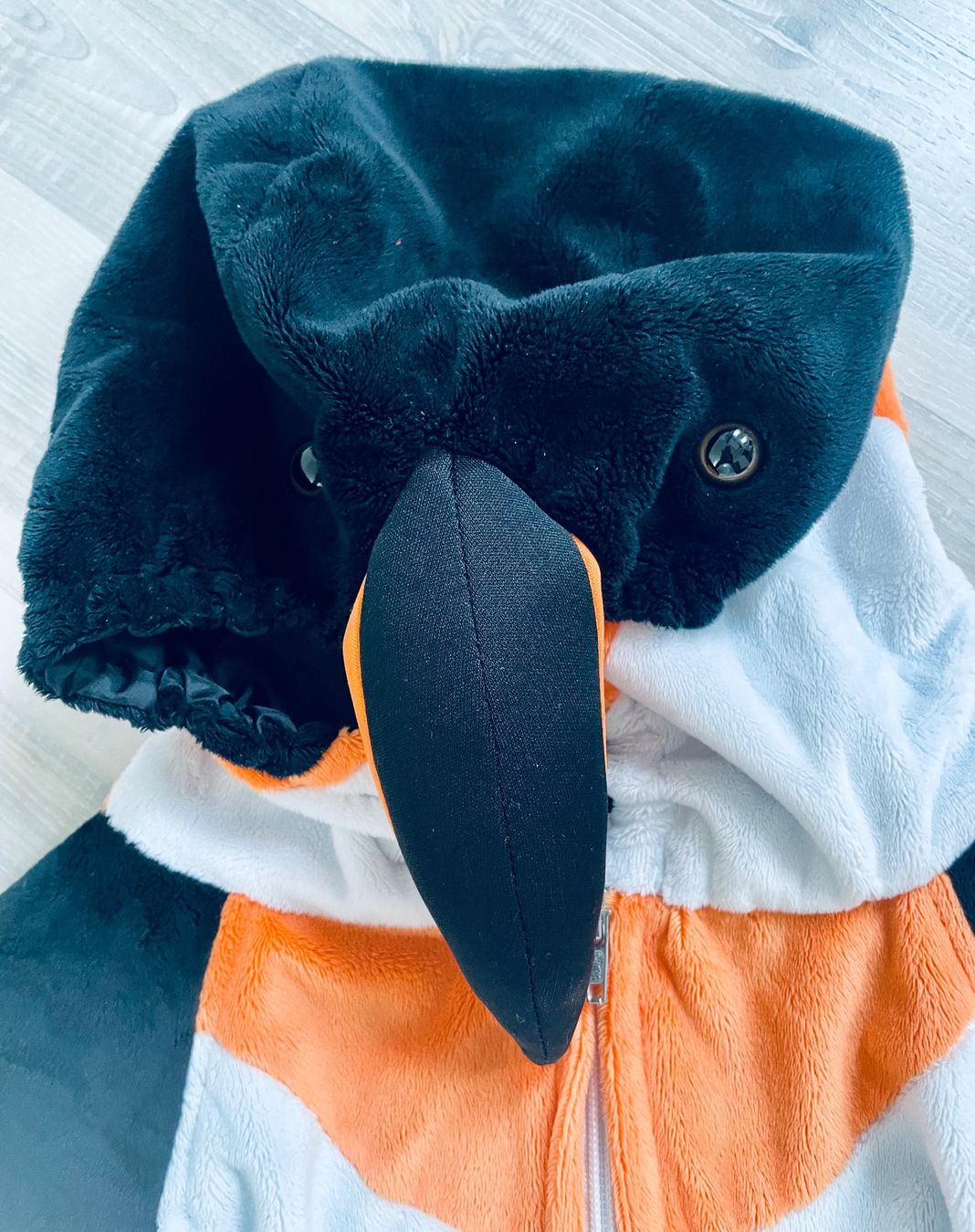 Orlob Kaiserpinguin Kostüm Fasnacht Karneval Grösse 116/128 (Neu ...