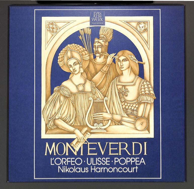 MONTEVERDI - L'ORFEO - ULISSE - POPEA (Nikolaus Harnoncourt) (Neu ...