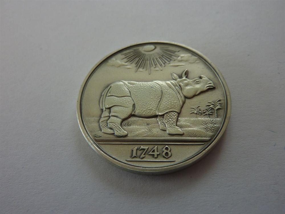 Silbermedaille : 100 Jahre Basler Zoo (Neu (gemäss Beschreibung)) in Birrwil für CHF 20 – mit ...