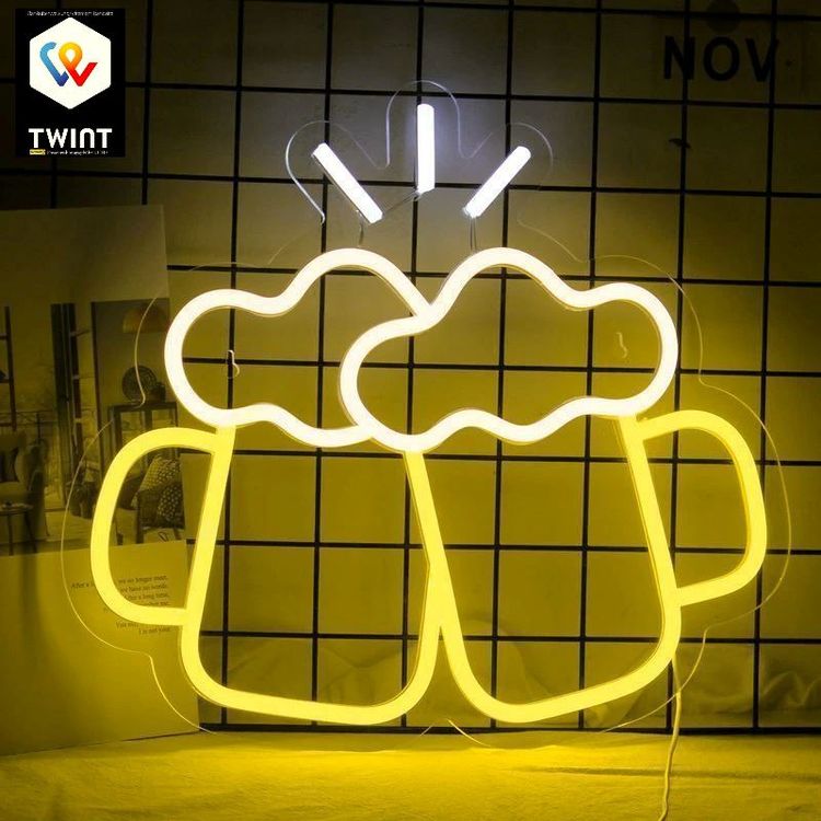 NEU Neon LED Leuchtschrift Bier 40cm | Kaufen auf Ricardo