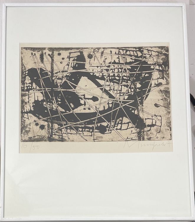 Walter Rudolf Mumprecht (1918-2019) Radierung Handsigniert | Kaufen auf Ricardo