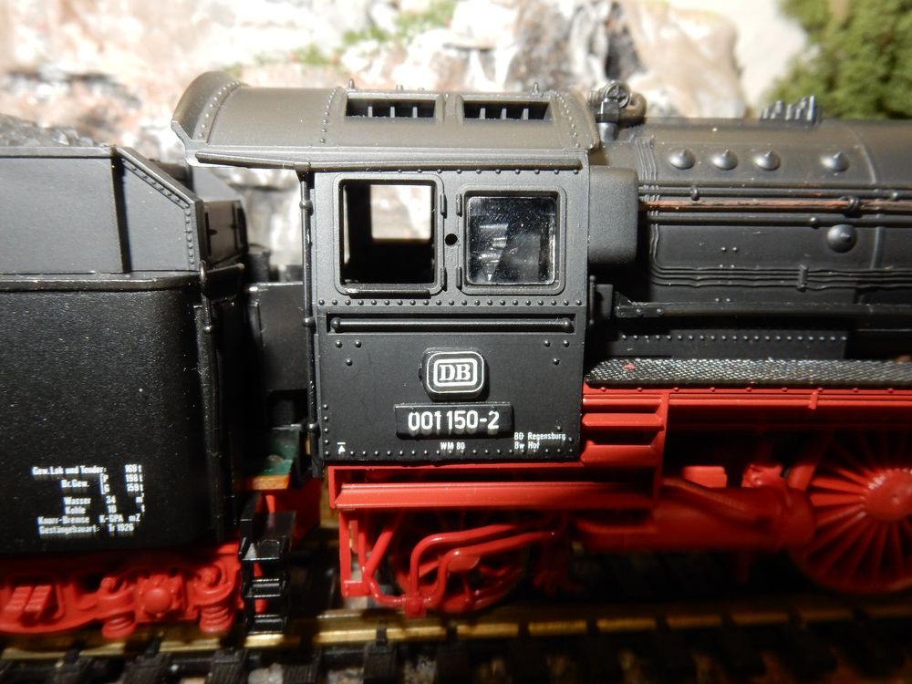1 Dampflok Roco mit Tender 43240 DB 001 150-2 mit OVP (Gebraucht) in ...