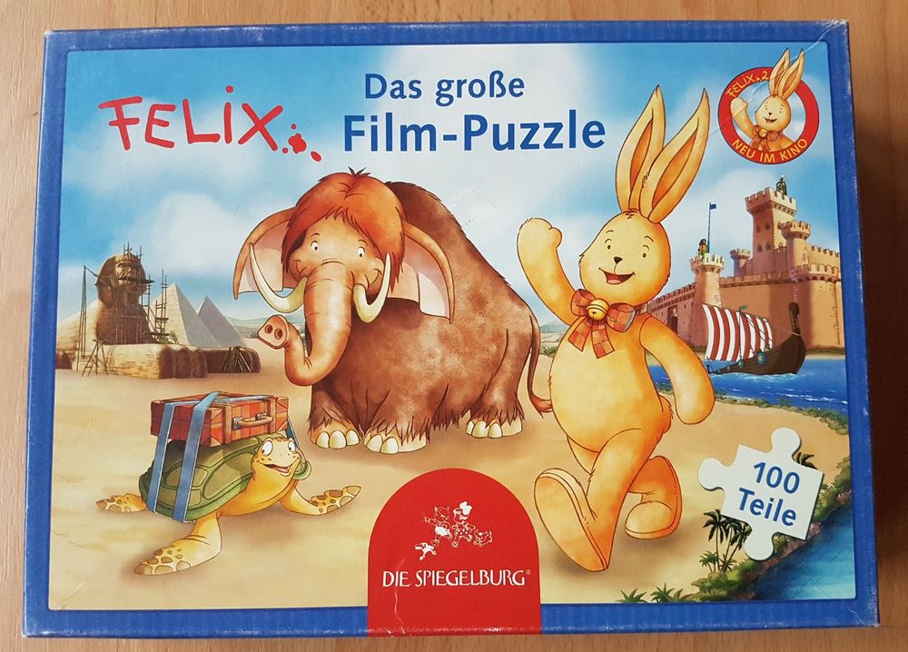 FELIX FILM PUZZLE 100 TEILE / AB 5 JAHREN (NEUWERTIG) (Neu (gemäss ...