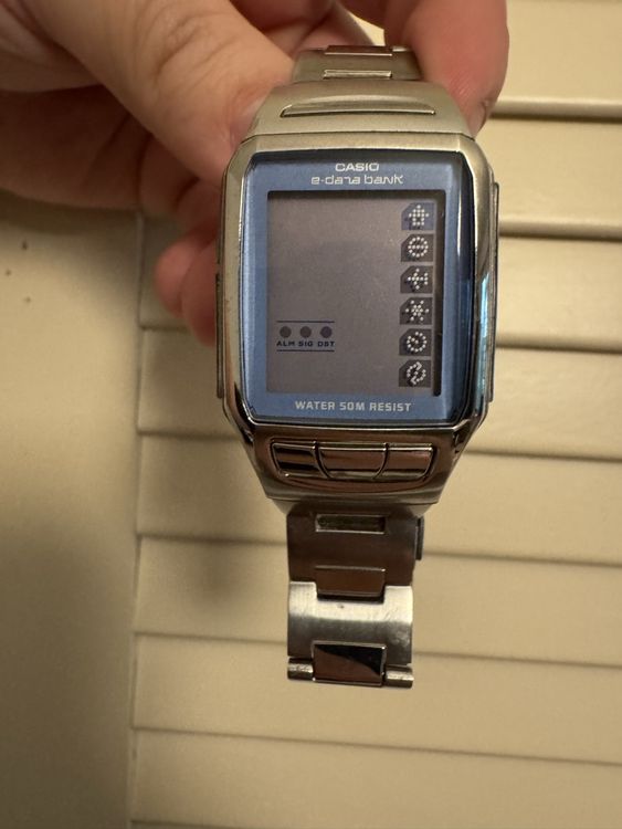 Casio E-Data Bank EDB-120 Vintage Uhr (Gebraucht) in Niederbipp für CHF ...