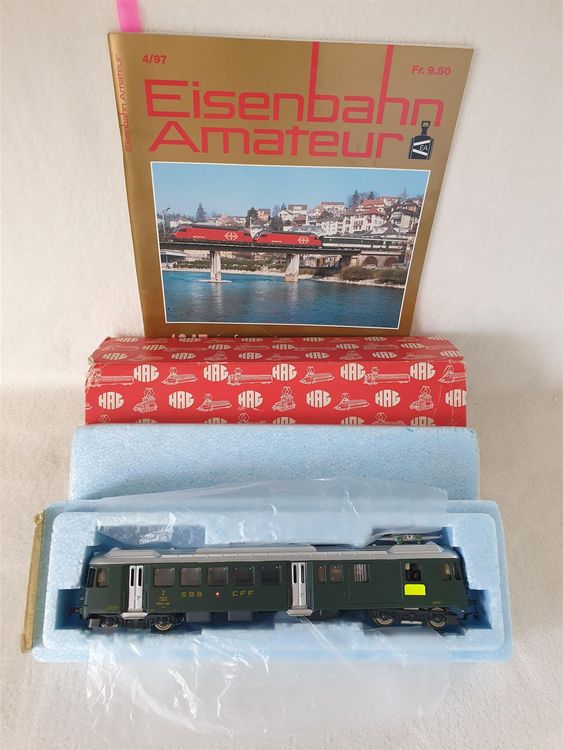 HAG H0/WS Nr. 150 SBB Triebwagen RBe 4/4 (Gebraucht) in Mehlsecken für CHF 87 – mit Lieferung ...