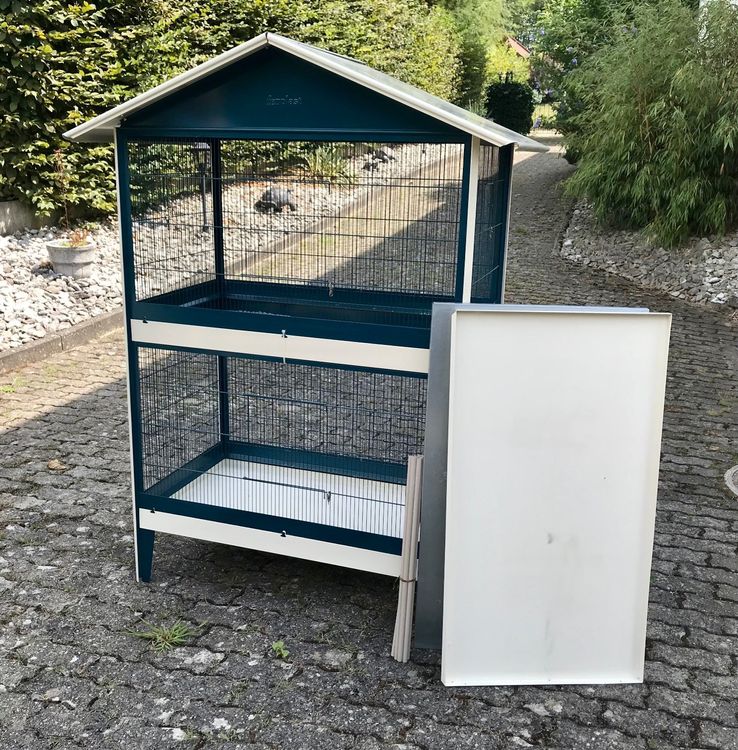 CAGE POUR OISEAUX VOLIÈRE XXL 105X60X140 CM | Kaufen auf Ricardo