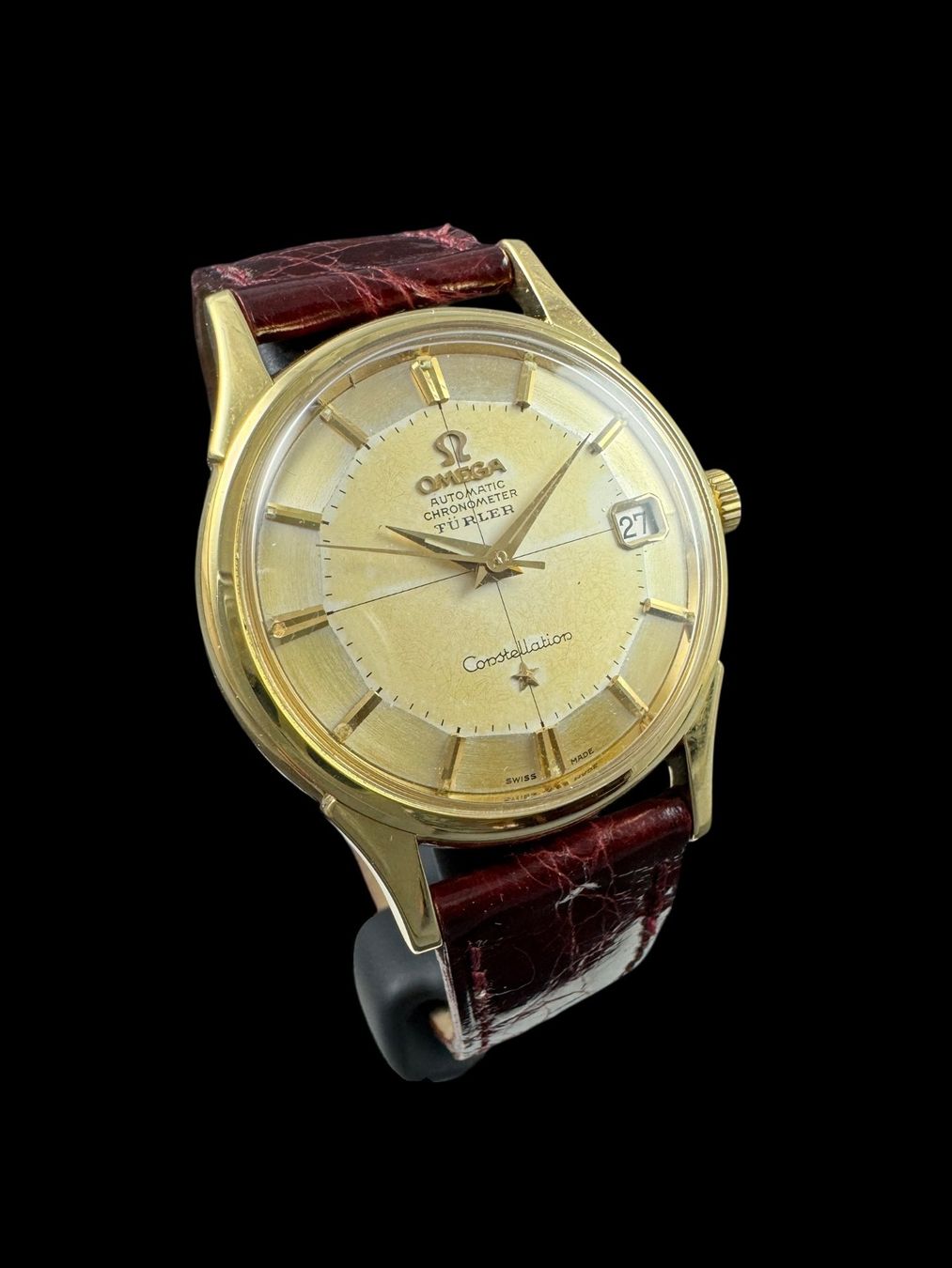 Omega Constellation Pie Pan Automatic 18k 34mm 1959 *U1258 (Gebraucht ...