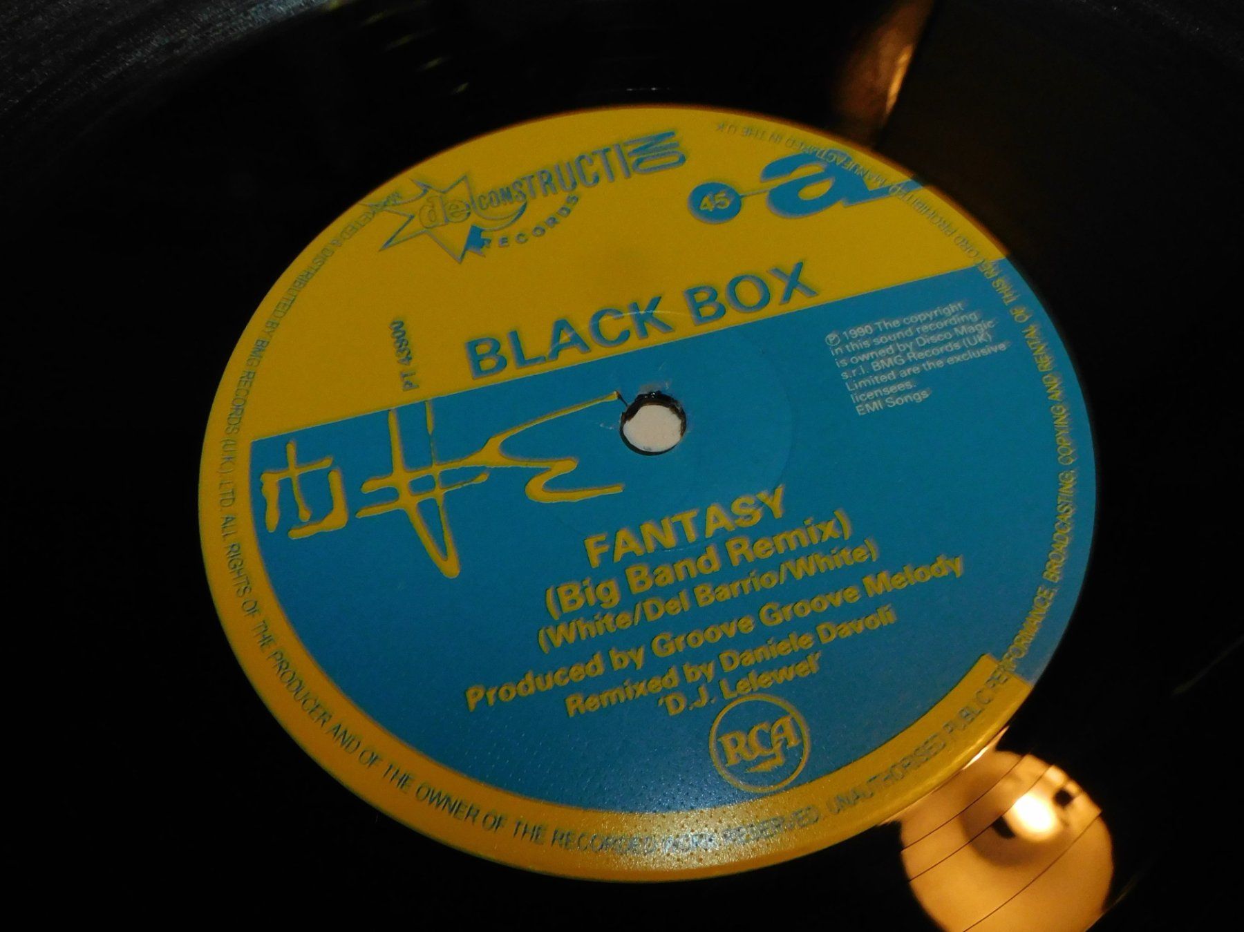 LP Schallplatte Black Box Fantasy - Remix House Techno Trans (Gebraucht ...