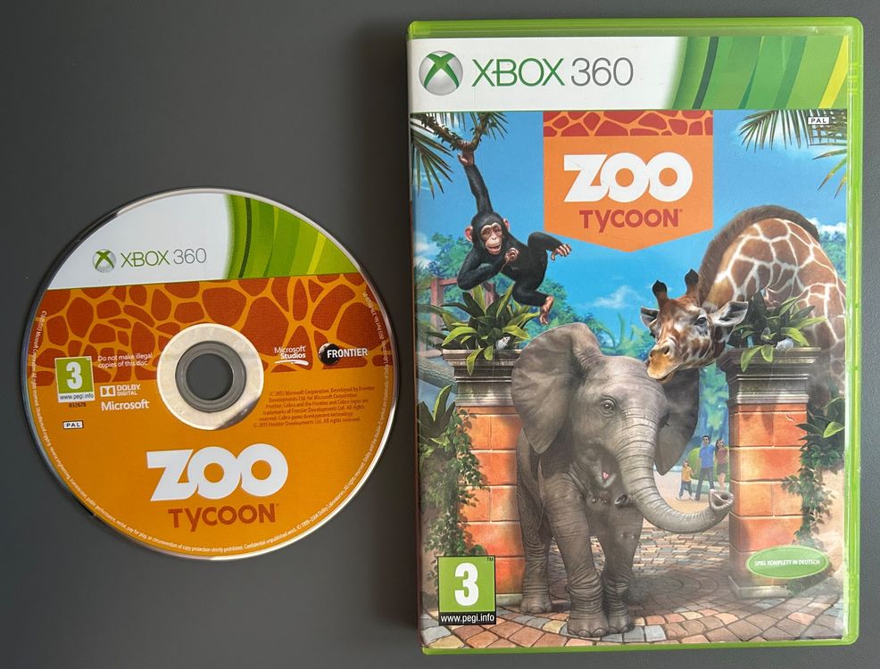 Zoo Tycoon - Xbox 360 (Gebraucht) in Obfelden für CHF 8.5 – mit Lieferung auf Ricardo kaufen