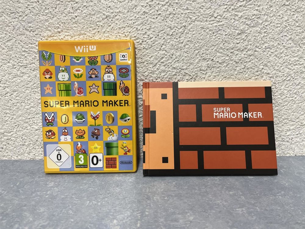 Wii U Super Mario Maker + Art Book (Gebraucht) in Lachen SZ für CHF 2 ...