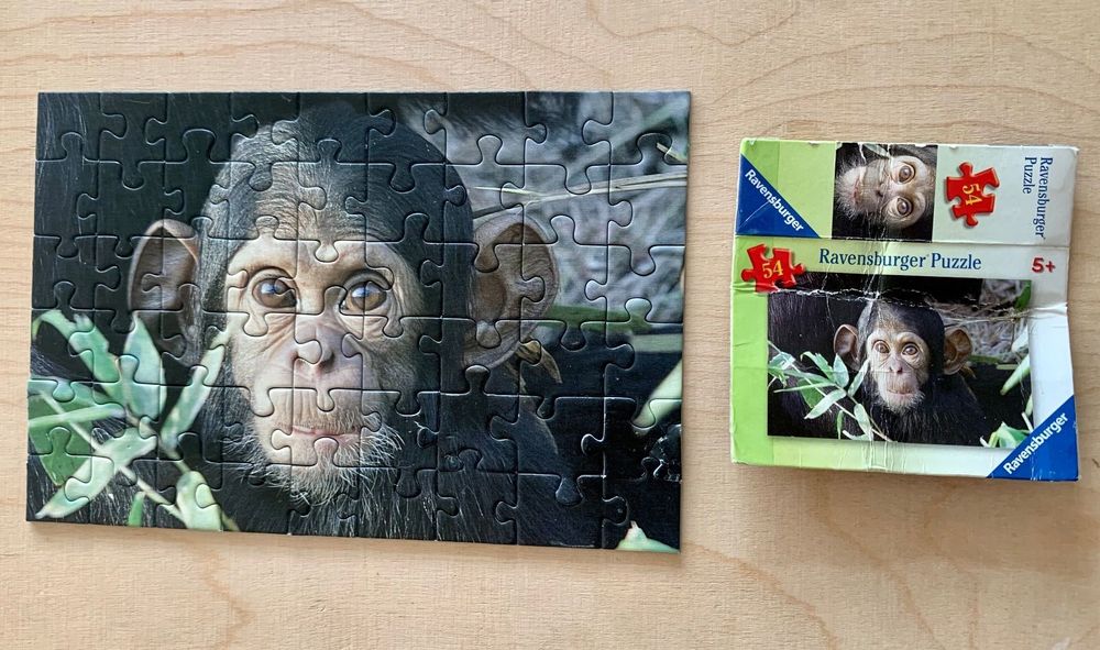 Affen Puzzle von Ravensburger | Kaufen auf Ricardo