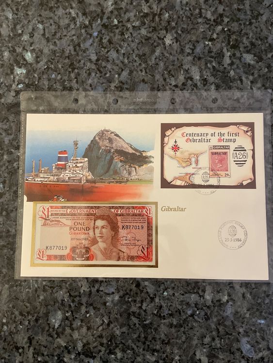 Banknotenbrief Gibraltar (Neu (gemäss Beschreibung)) in Schlossrued für CHF 8 – mit Lieferung ...