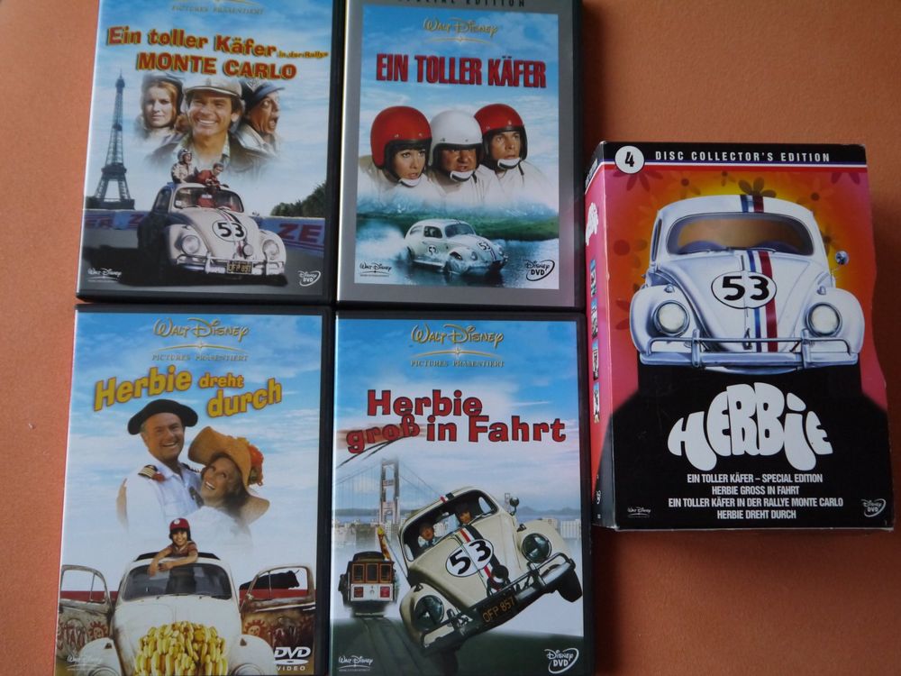 HERBIE-Collection 4 DVD-Disney selten | Kaufen auf Ricardo
