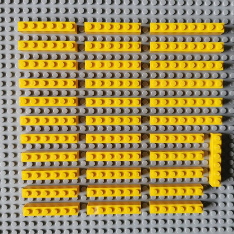 LEGO, Steine gelb 1x6 / 1x8 | Kaufen auf Ricardo