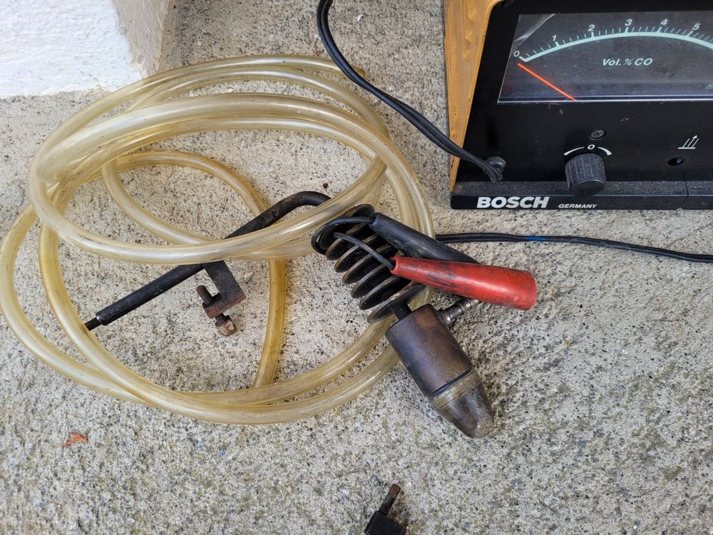 ORIGINAL TOP BOSCH ABGASTESTER CO2 TESTER Oldtimer Veteran (Gebraucht ...
