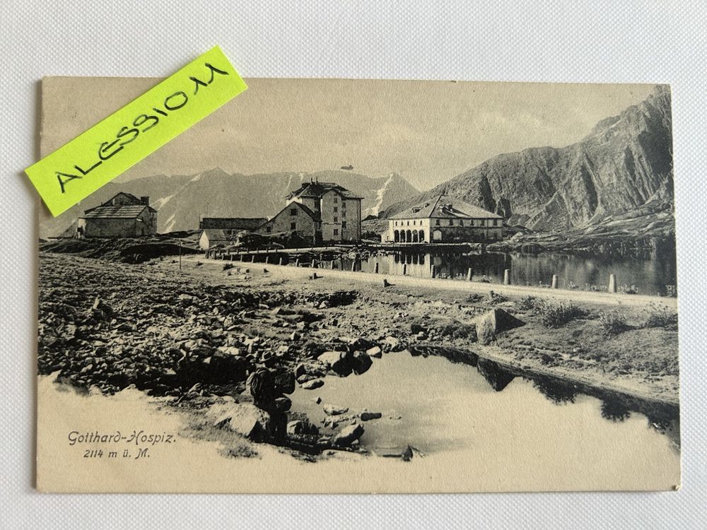 Gotthard-Hospiz 1906 Litho (Gebraucht) in Fanas für CHF 4.8 – mit Lieferung auf Ricardo kaufen