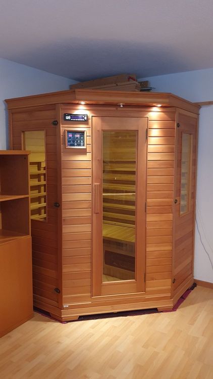 Eck-Infrarot-Wärmekabine / Sauna (Gebraucht) in Rudolfstetten für CHF ...