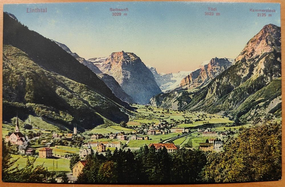 Schöne Karte Linthal um 1910 (Gebraucht) in St. Erhard für CHF 3.5 ...