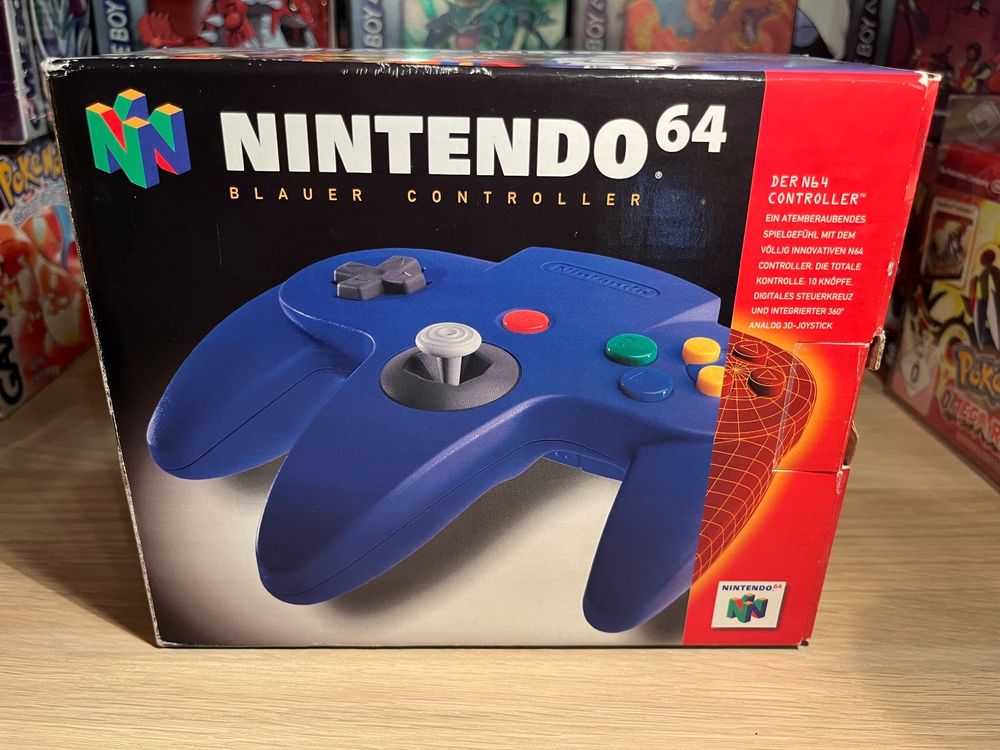 N64 Controller Original OVP Nintendo Blau | Kaufen auf Ricardo