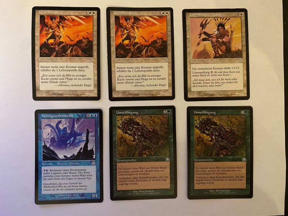 Uncommon Cards Deutsch (x12) - Onslaught | Kaufen auf Ricardo