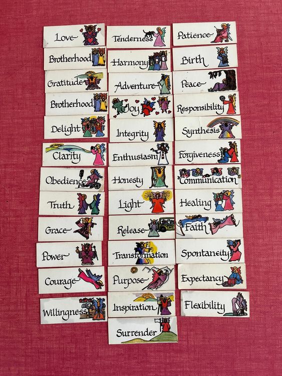 37 cartes des Anges Dimension : 5x2 cm (D'occasion) à Genève pour CHF 6 ...