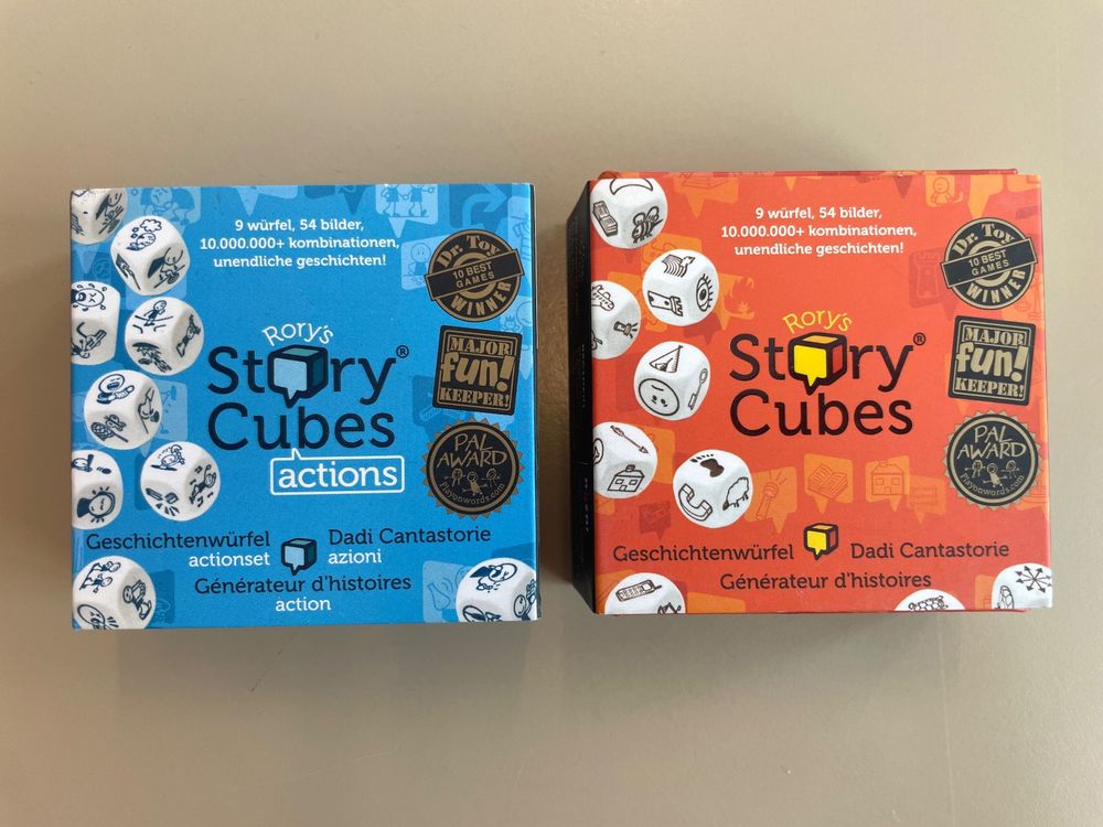 Rory's Story Cubes Classic & Actions (Neu (gemäss Beschreibung)) in ...