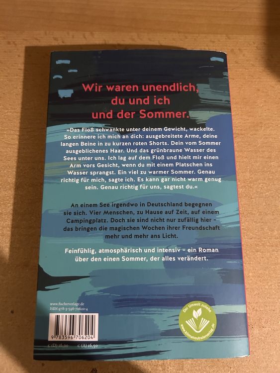 Kristina Pfister: Ein unendlich kurzer Sommer – Roman (Gebraucht) in ...
