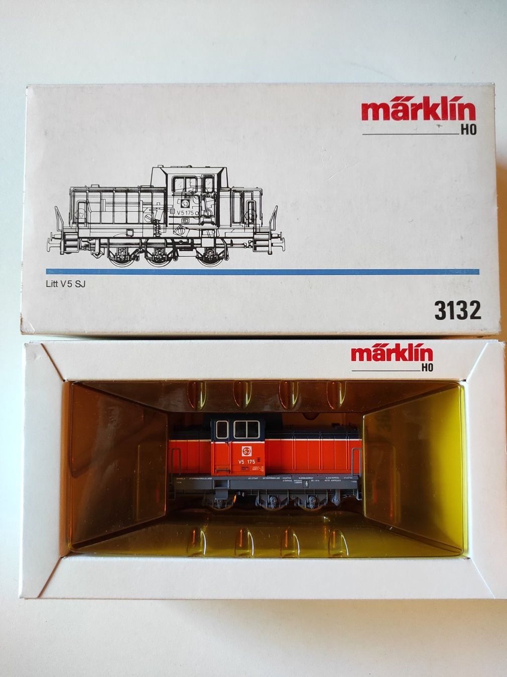 Diesellok V5 (DHG 700C) der SJ von Märklin H0, WS, Fabrikneu (Neu und ...