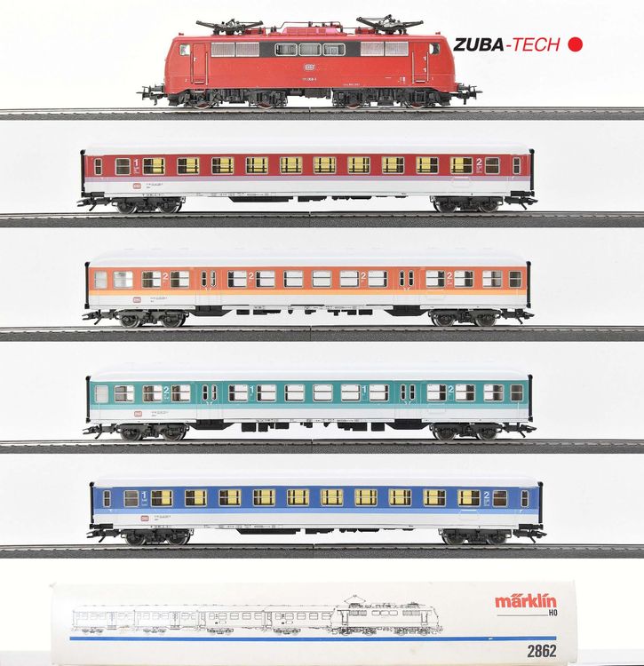 Märklin 2862 Demonstrations-Zug DB H0 WS Analog mit OVP (Gebraucht) in ...