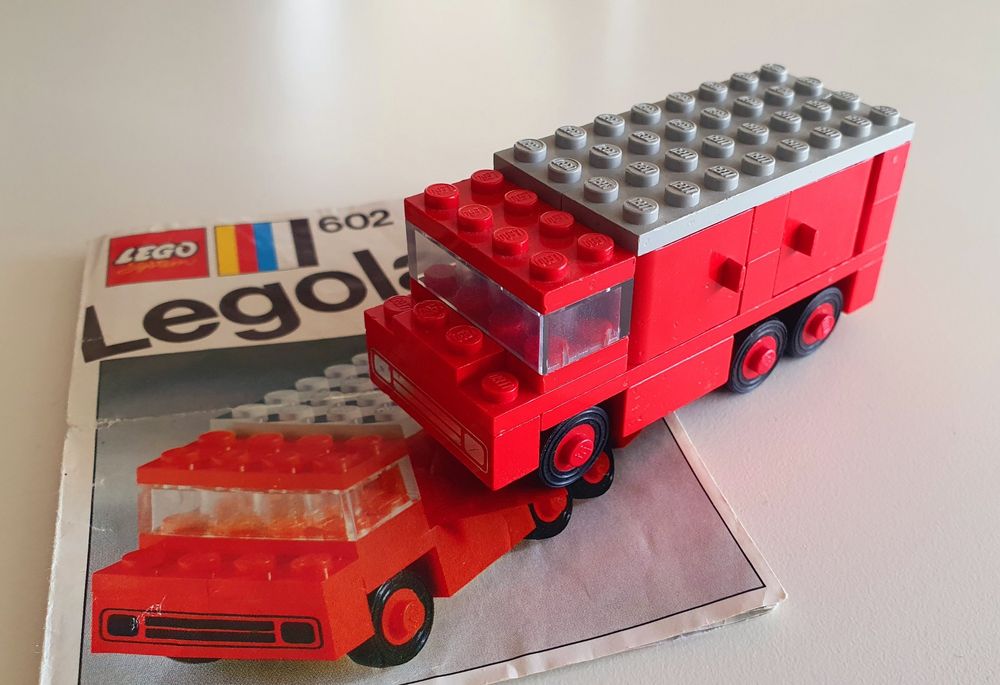 Lego Vintage aus den 70er Jahren / 602 Feuerwehreinsatzwagen | Kaufen ...