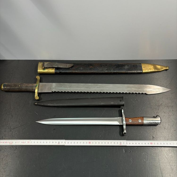 >SET: schweizer ARMEE MILITÄR FASCHINENMESSER & BAJONETT (Gebraucht) in Küsnacht ZH für CHF 268. ...