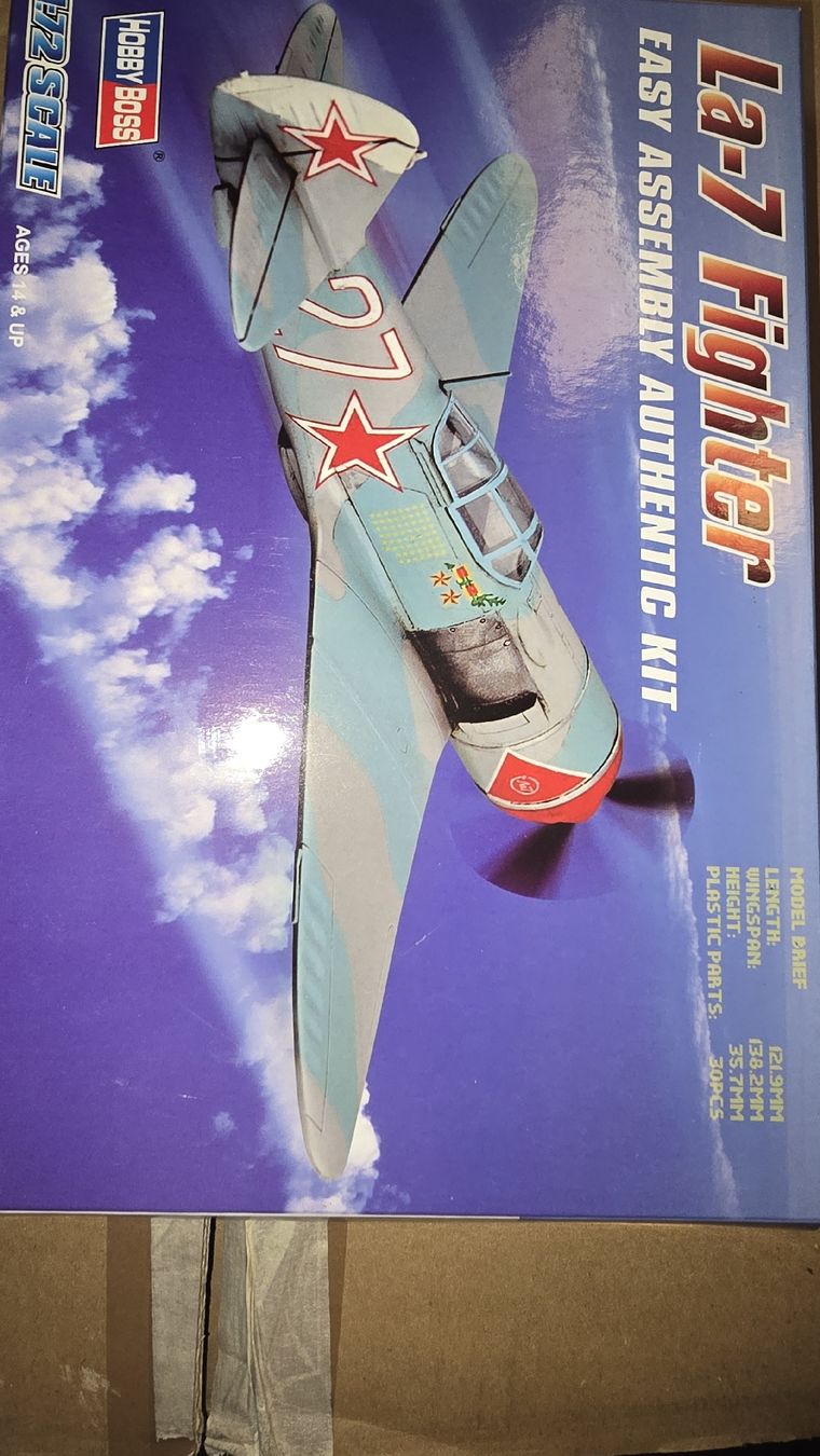 Modellino Aereo La-7 Fighter, Nuovo, Scala 1/72 da Assemb (Gebraucht ...