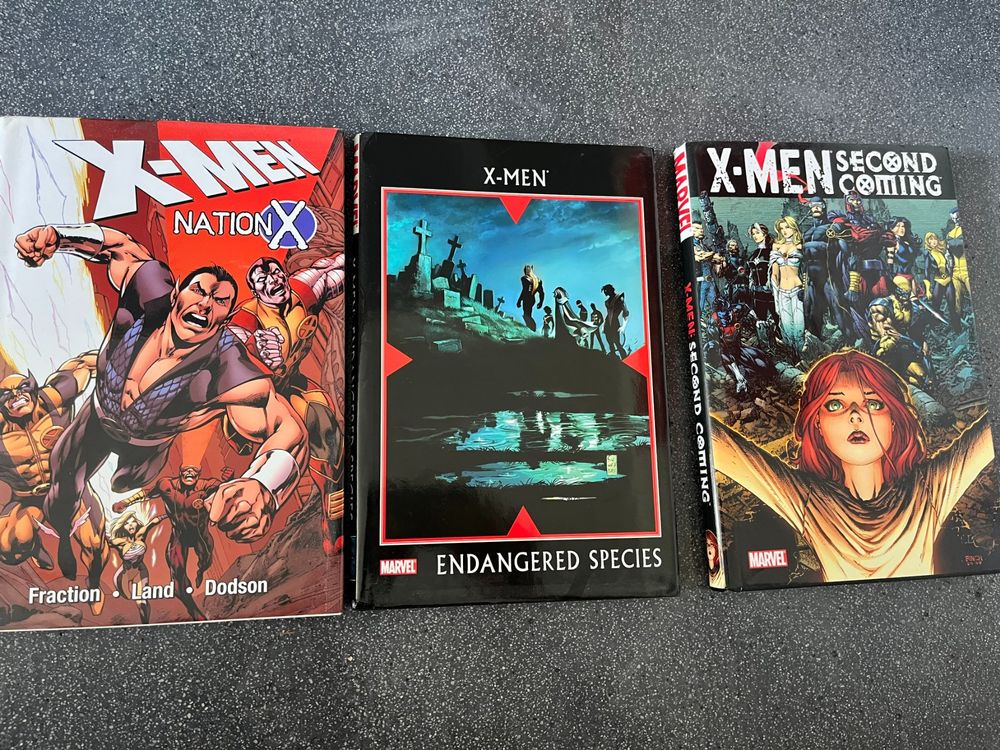 X-men, Nation X, Endangered Species, Second coming (Gebraucht) in Flüh ...