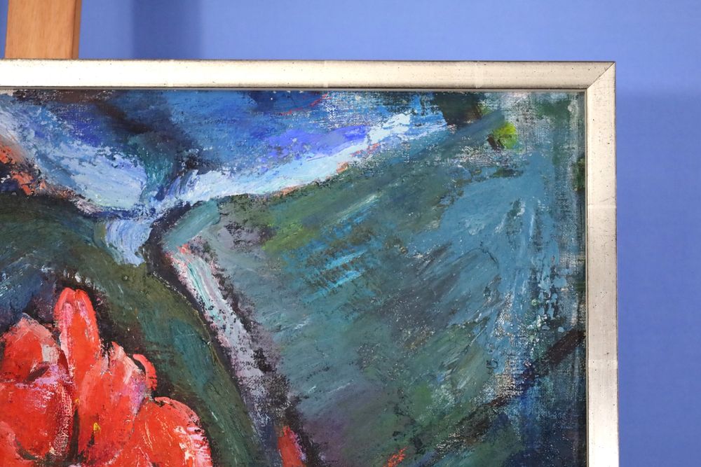 Eugen Ammann 1882-1978, Gemälde, Blumenstillleben, signiert | Kaufen auf Ricardo