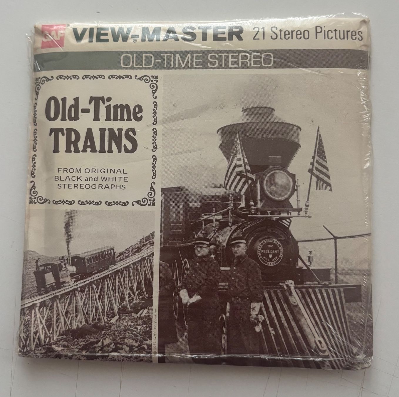 GAF View-Master 3-D - Old-Time Trains (D'occasion) à Neuchâtel pour CHF ...