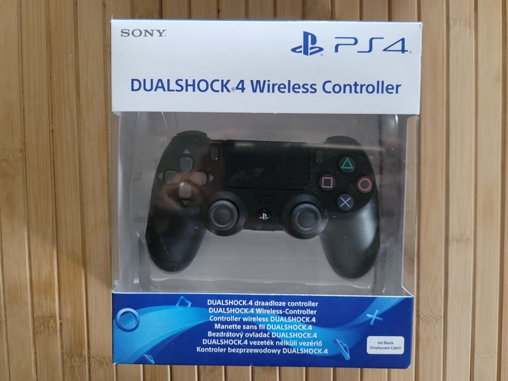 Sony Playstation PS4 Dualshock Controller Schwarz Top! (Neu und ...