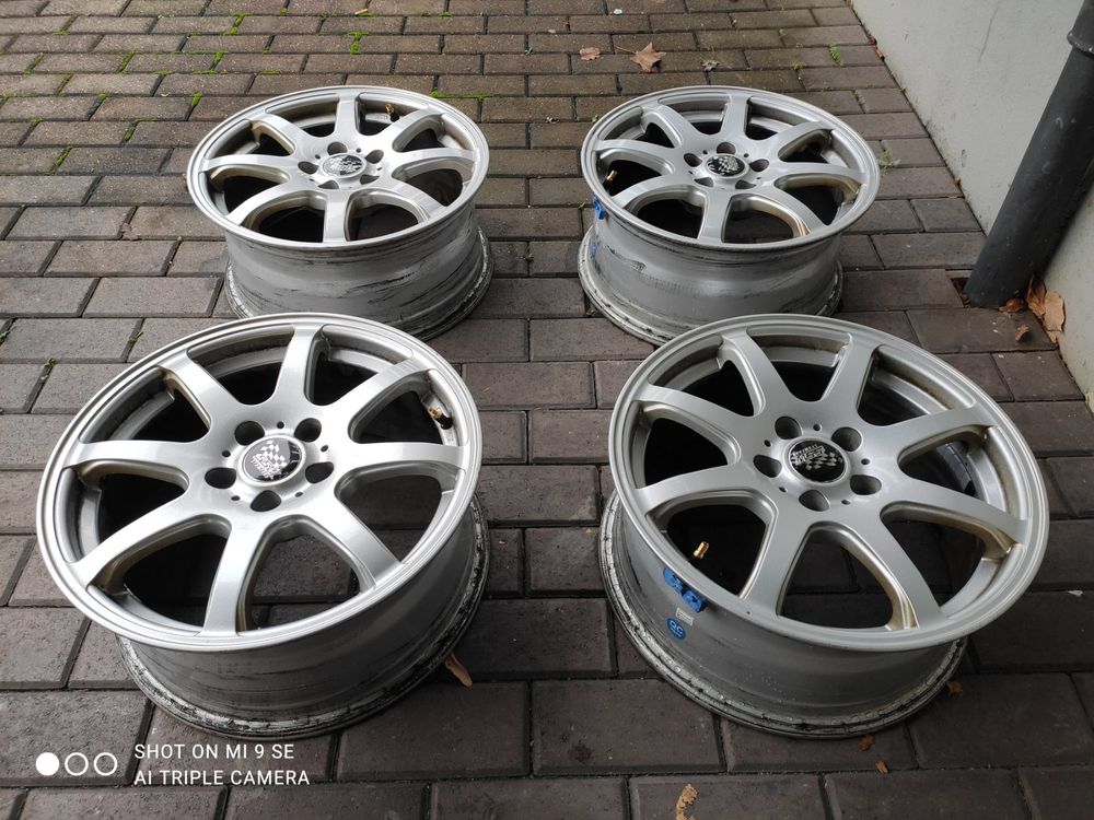 4xSSW Stamford Alufelgen 7x16" LK5x105 ET35 mit Sensoren | Kaufen auf Ricardo