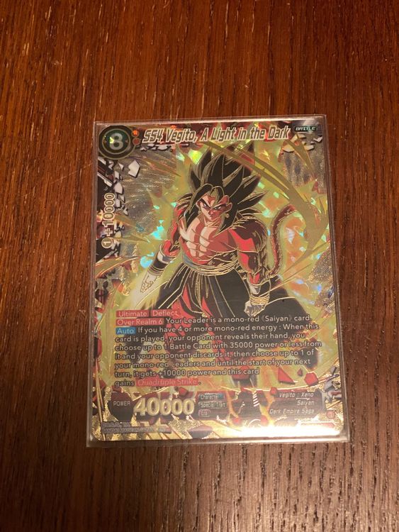 SS4 Vegito, A Light in the Dark BT18-147 SCR (Gebraucht) in Fahrweid ...