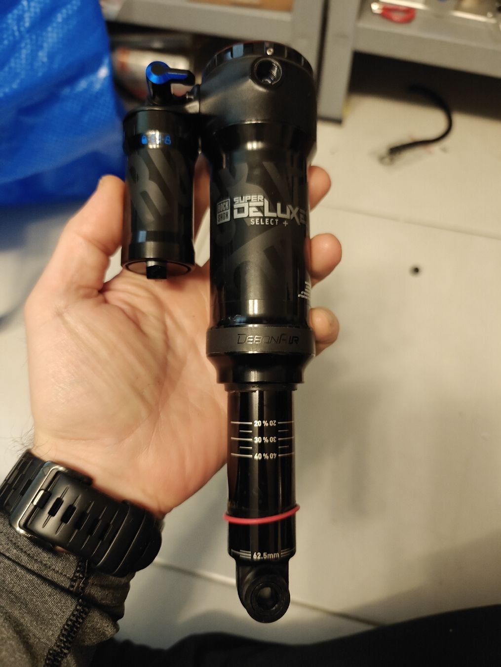 Rockshox Super Deluxe Select +, trunnion, 205x62.5 (Gebraucht) in ...